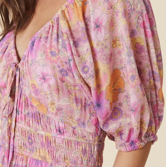 Spell | Dresses | Nwt Spell Floral Midi Dress | Poshmark